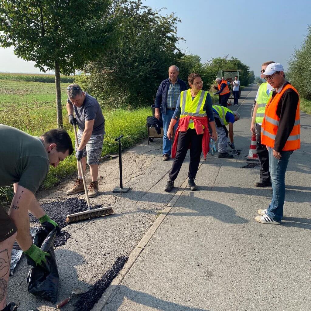 Riedweg-Aktion 2021 - Freie Wähler Trebur e.V.