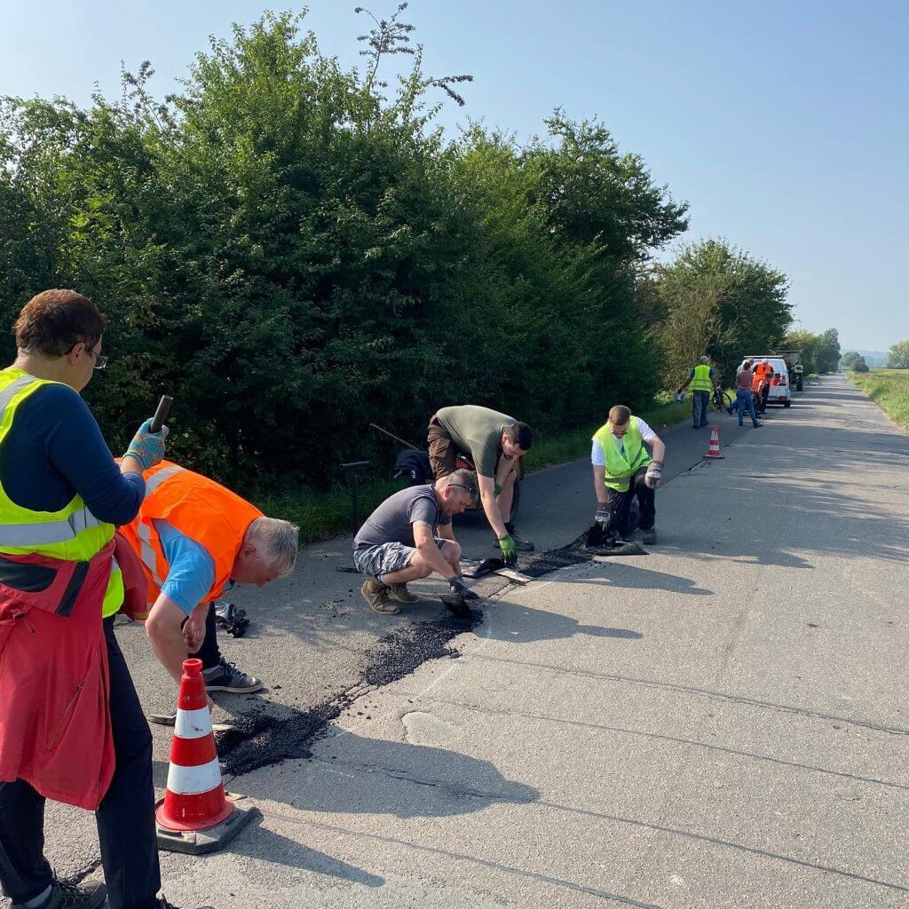 Riedweg-Aktion 2021 - Freie Wähler Trebur e.V.